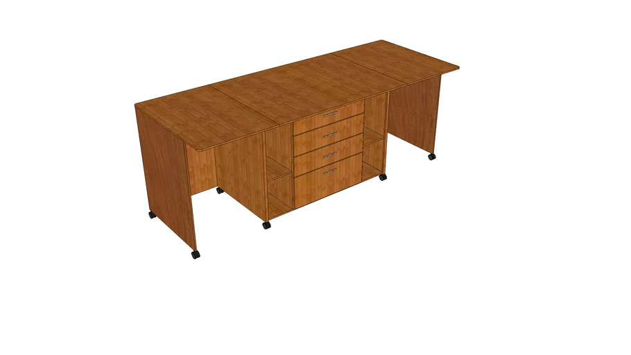 Folding Sewing Table | 3D Warehouse