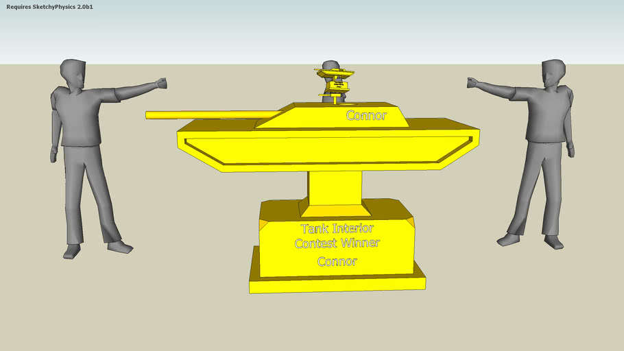 Tank Contest Trophey | 3D Warehouse