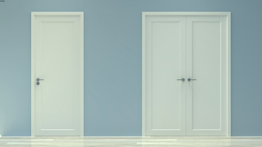 Simple+Interior+Doors.skp | 3D Warehouse