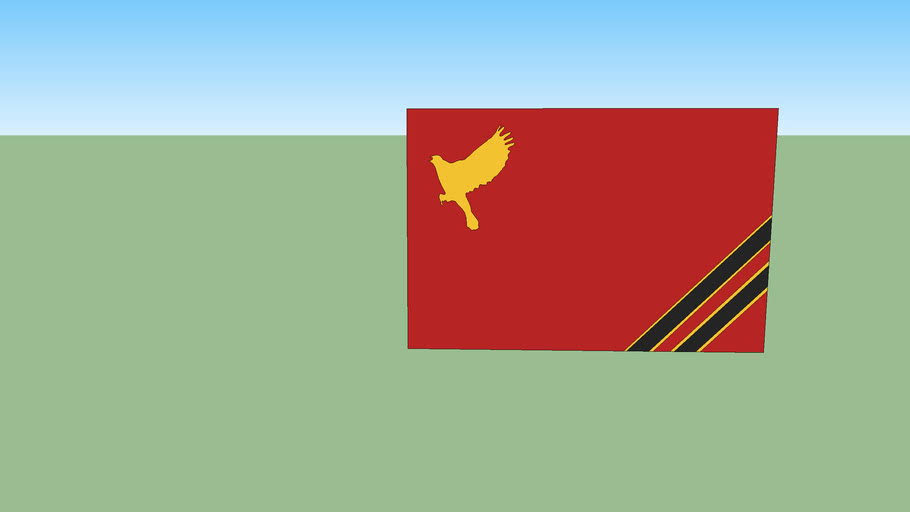 fedreal republic of Estovakia flag | 3D Warehouse