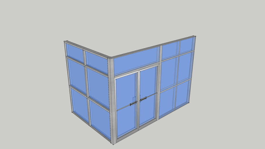 Glass Vestibule | 3D Warehouse
