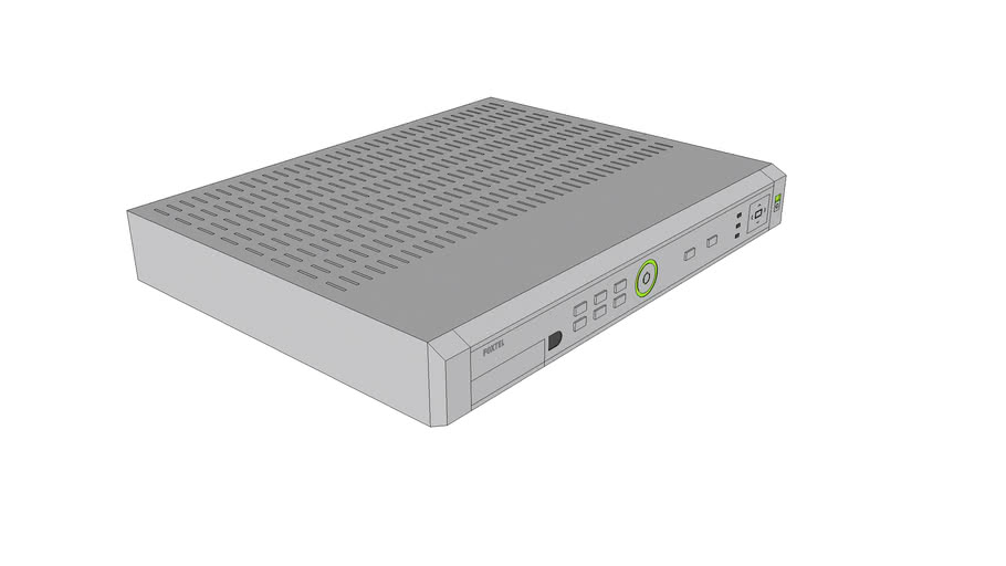Foxtel iQ box | 3D Warehouse