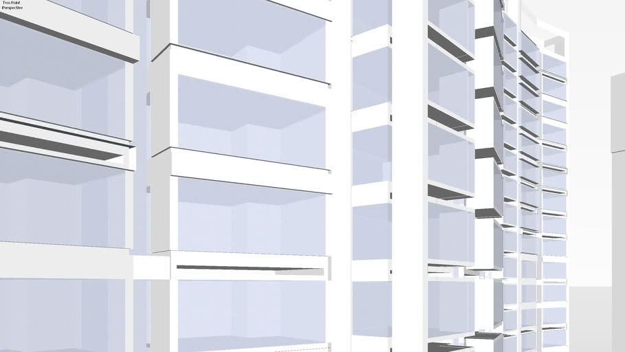 Modular High-rise homes M100 | 3D Warehouse
