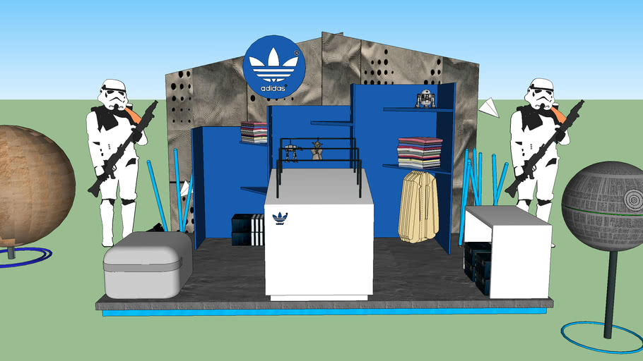 Booth Adidas Design | 3D Warehouse
