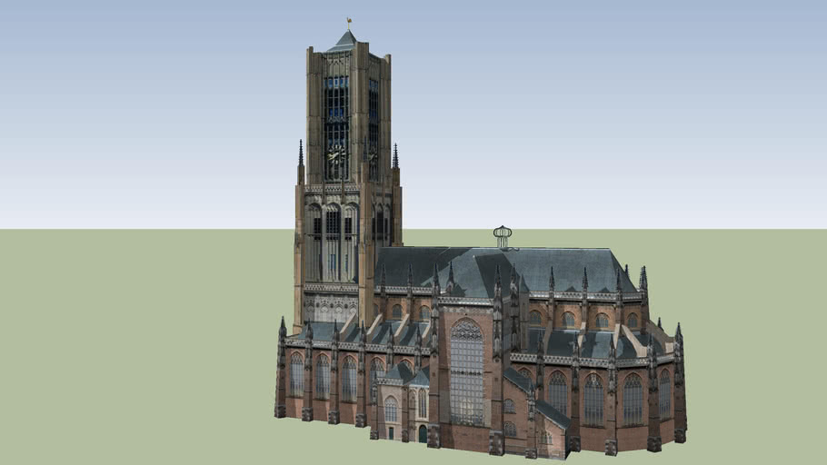 Eusebius Kerk, Arnhem, The Netherlands | 3D Warehouse