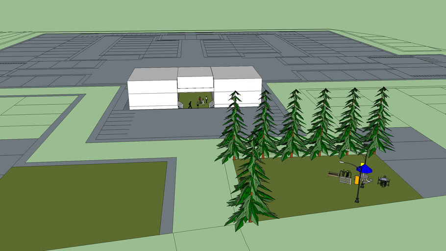 community hall | 3D Warehouse