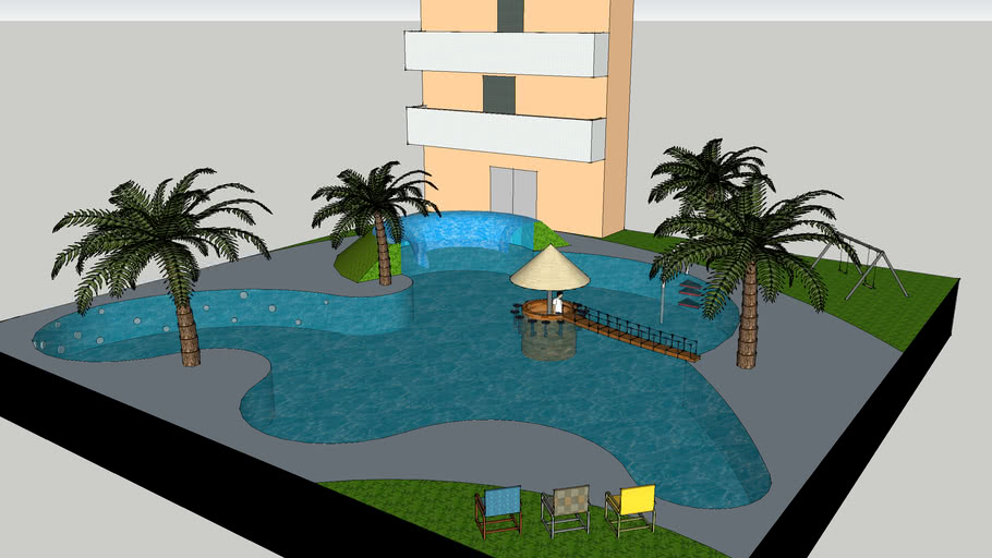 pool bar | 3D Warehouse