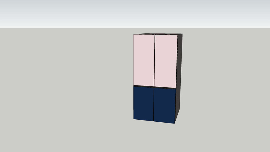 samsung-bespoke-refrigerator-3d-warehouse