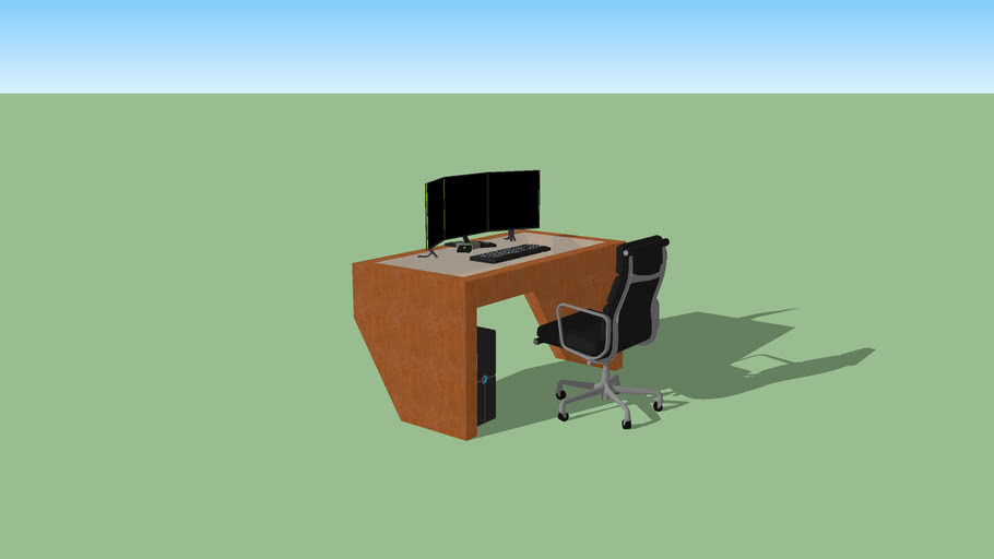 Computer Desk | 3D Warehouse