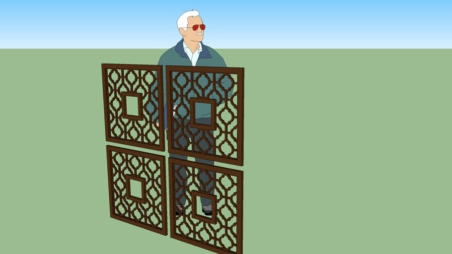 MDF CUT OUT PATTERN | 3D Warehouse