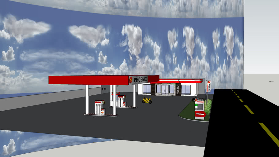 Gas Station | 3D Warehouse
