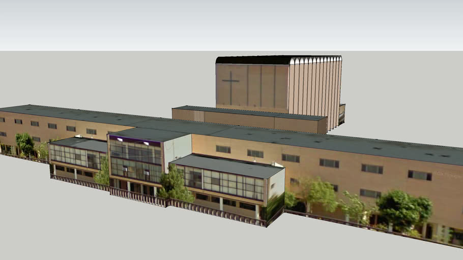 Instalaciones del Seminario Conciliar de Ciudad Juarez | 3D Warehouse