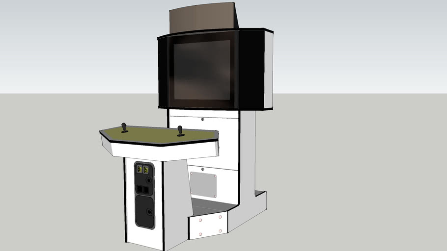 Generic arcade cabinet- Dynamo Showcase | 3D Warehouse