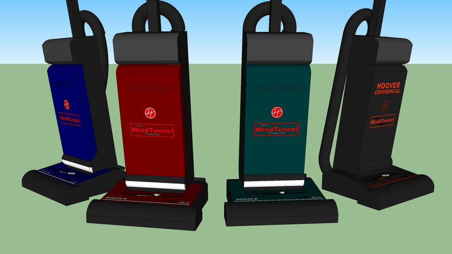 HOOVER WindTunnel Vacuum Collection | 3D Warehouse