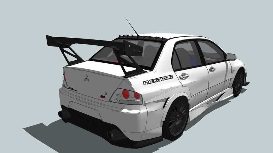 Mitsubishi - Lancer Evo 8 Nextmod Tuend Ver.2 | 3D Warehouse