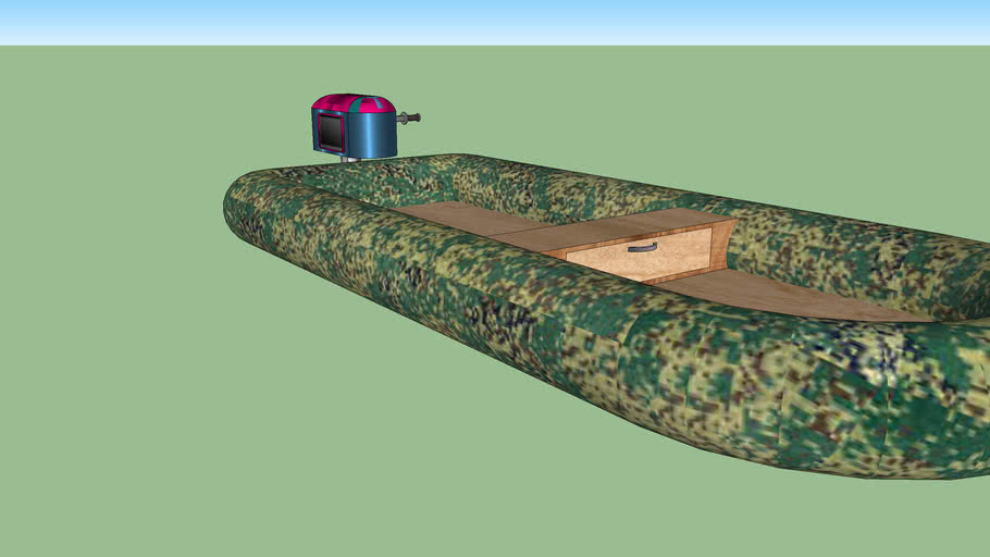 Bote inflable | 3D Warehouse