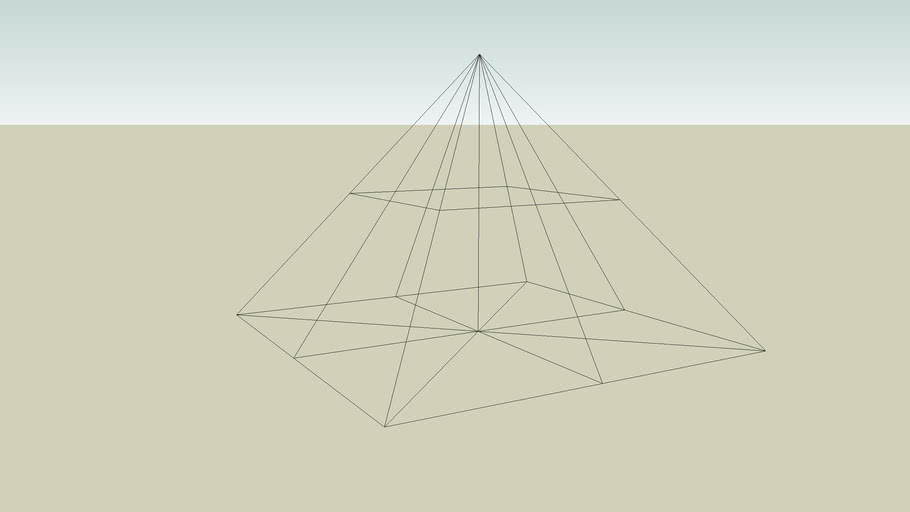 pyramid skeleton | 3D Warehouse