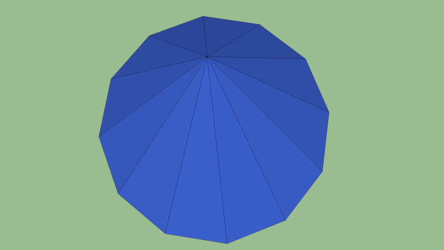 Pirâmide dodecagonal | 3D Warehouse