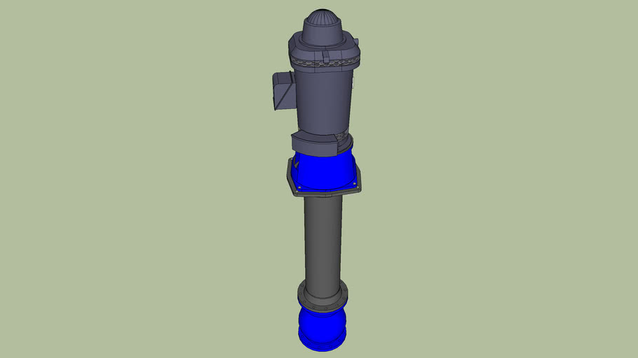 Verticle turbine pump | 3D Warehouse