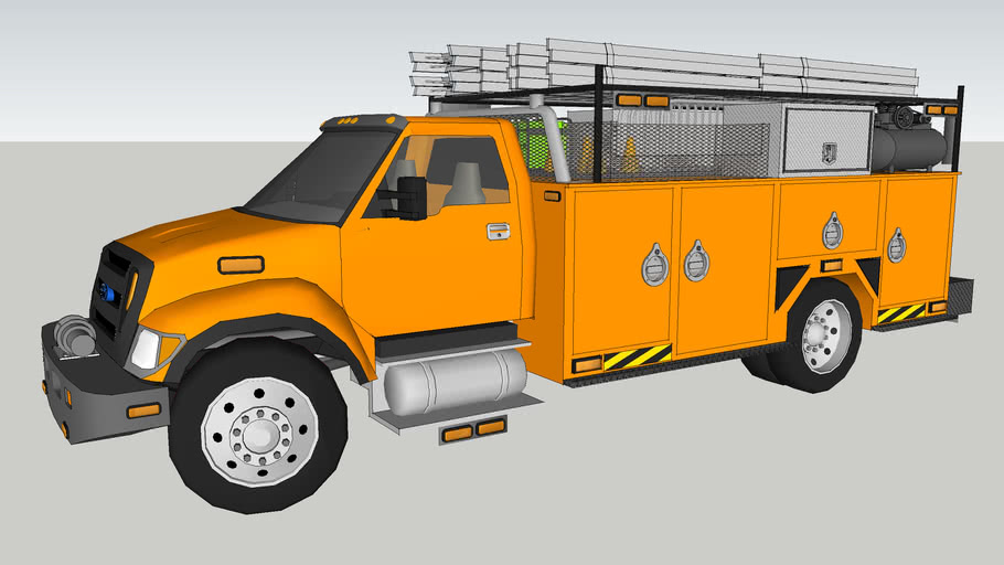 Highway Matience - Ford F-750 | 3D Warehouse