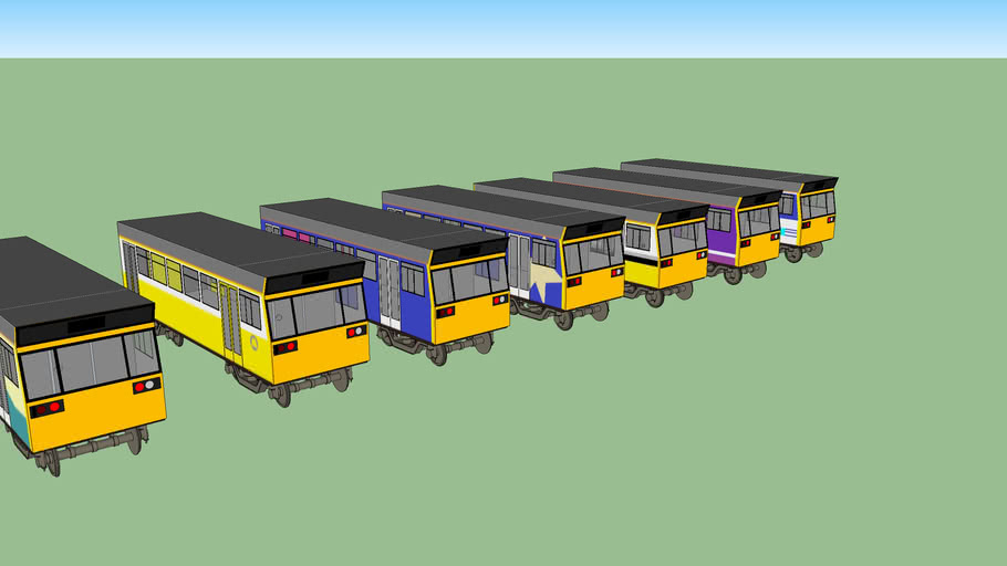 Class 142 Pacer - Livery Collection | 3D Warehouse