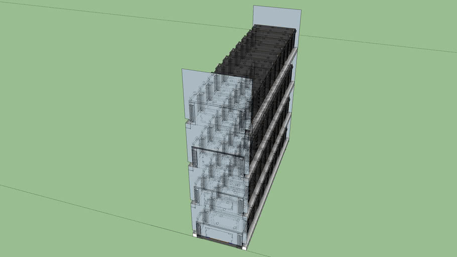 Battery RAck | 3D Warehouse