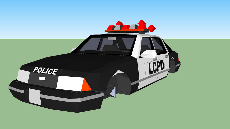 GTA 3 - Police Car | 3D Warehouse