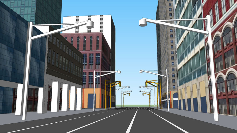 Streets in Manhattan | 3D Warehouse