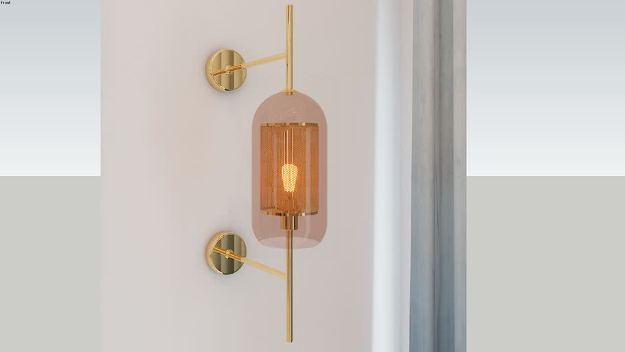 MODERN WALL LIGHT - vray ready | 3D Warehouse