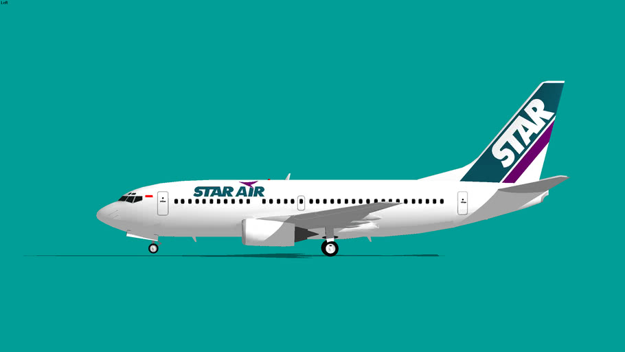 Star Air Boeing 737-300 | 3D Warehouse