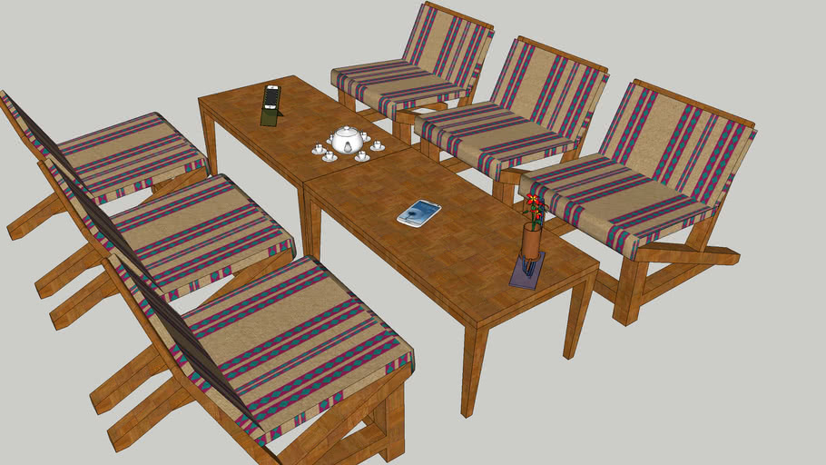 Tea table | 3D Warehouse