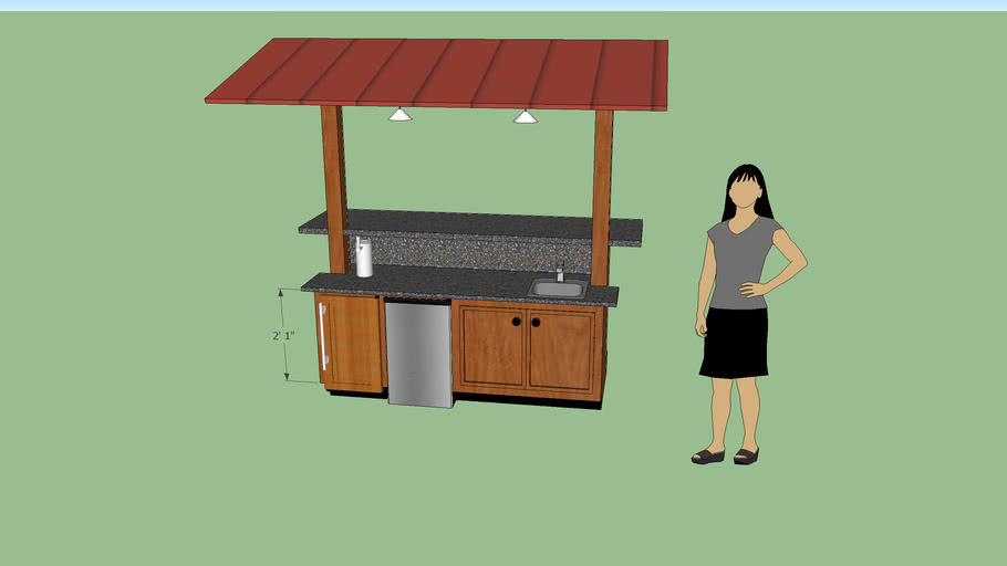 Portable Bar | 3D Warehouse