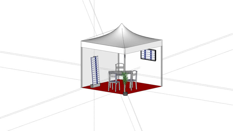 Createevent stand | 3D Warehouse