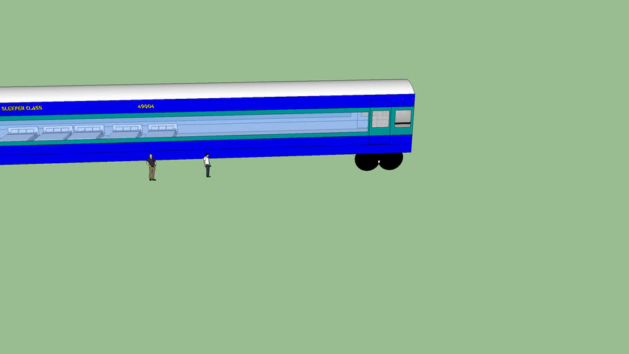 Indian Train | 3D Warehouse