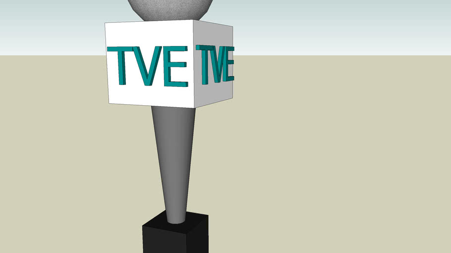 Micrófono TVE (Televisión Española) | 3D Warehouse