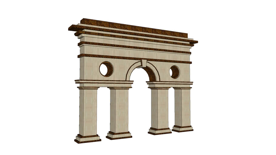 Roman-Styled Arc | 3D Warehouse
