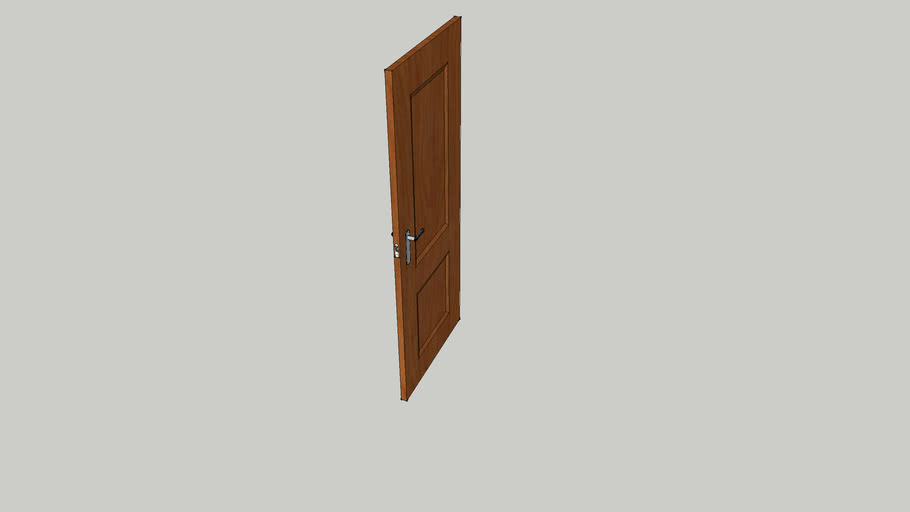 a normal door | 3D Warehouse