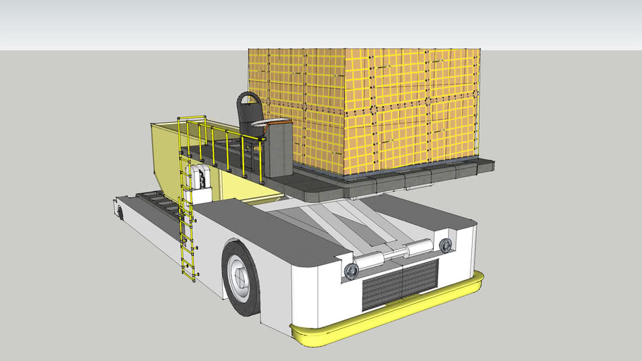 Cargo Loader Airport | 3D Warehouse