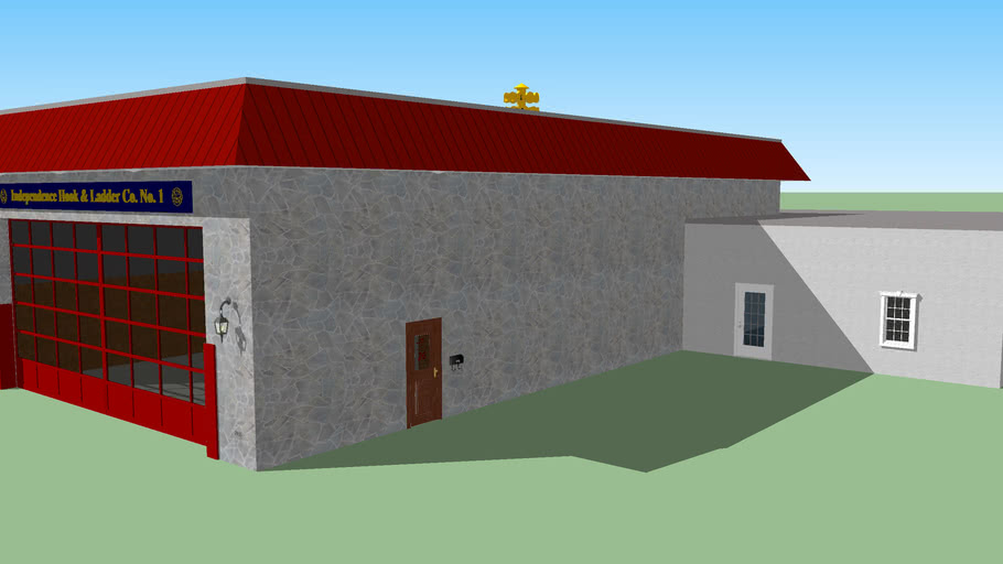 Suburban Fire Station | 3D Warehouse
