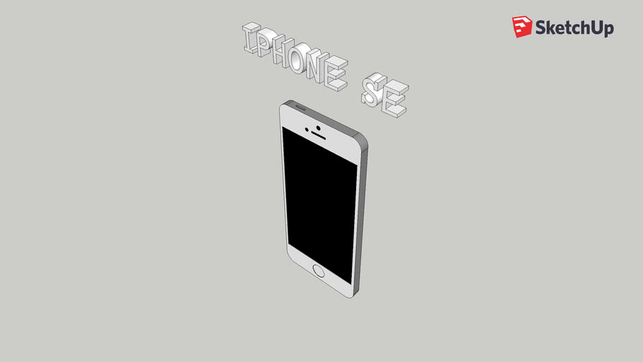 Iphone SE | 3D Warehouse