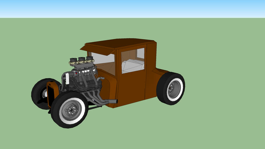 '27 Ford Model T Hot Rod | 3D Warehouse