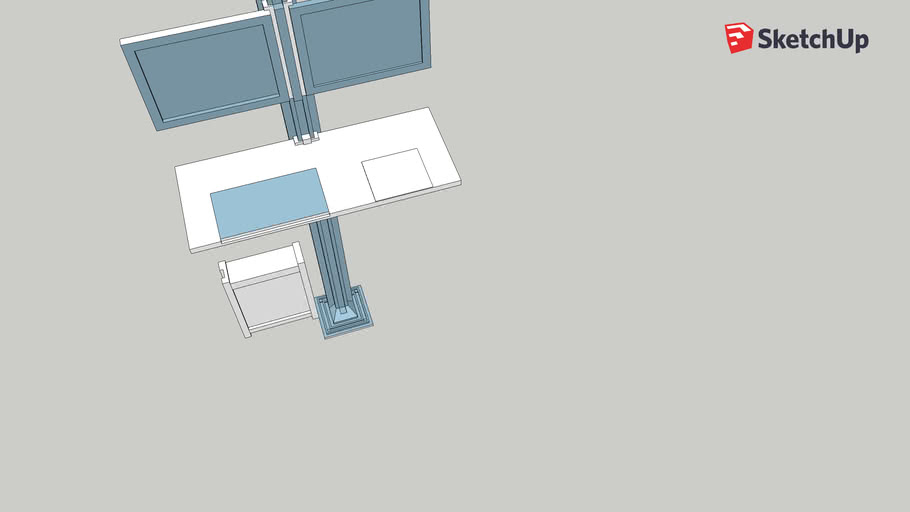 computer terminal | 3D Warehouse