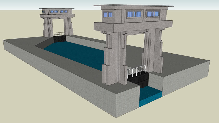 Canal Lock | 3D Warehouse
