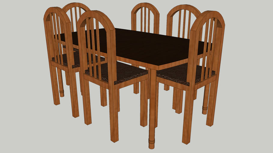MEJA MAKAN | 3D Warehouse