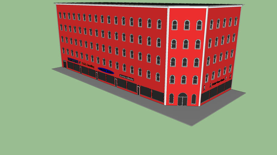 Mix-Use Building | 3D Warehouse