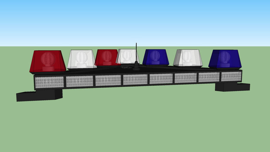 Vision style lightbar | 3D Warehouse