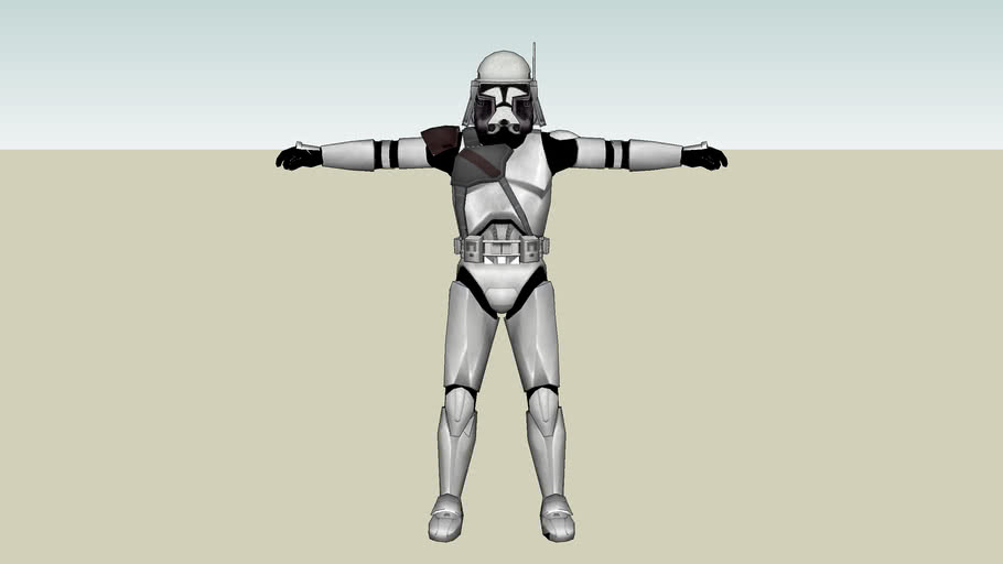 Commander Bacara | 3D Warehouse