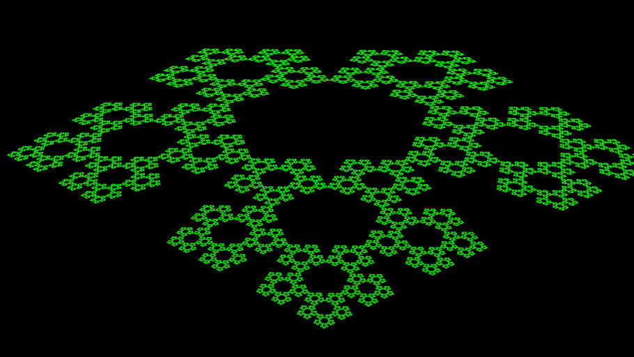 Pentagon Fractal | 3D Warehouse