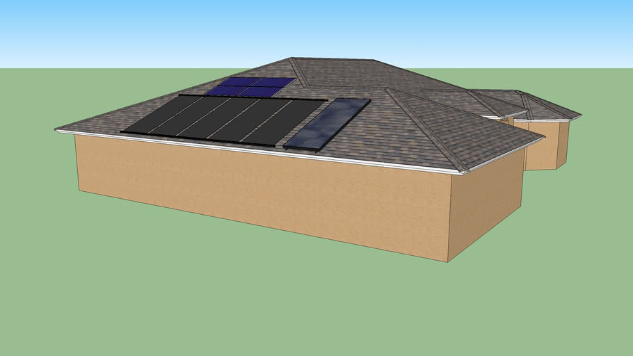 Energia Fotovoltaica Panel solar | 3D Warehouse