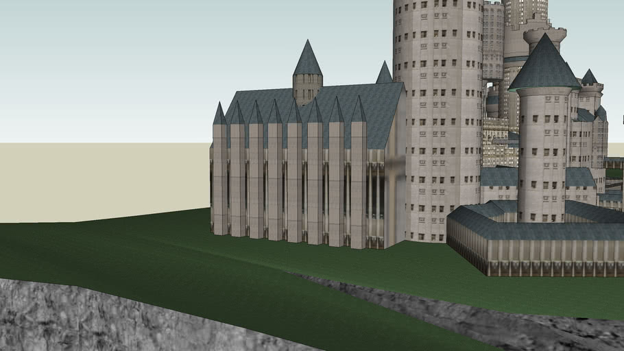 Modern hogwarts | 3D Warehouse